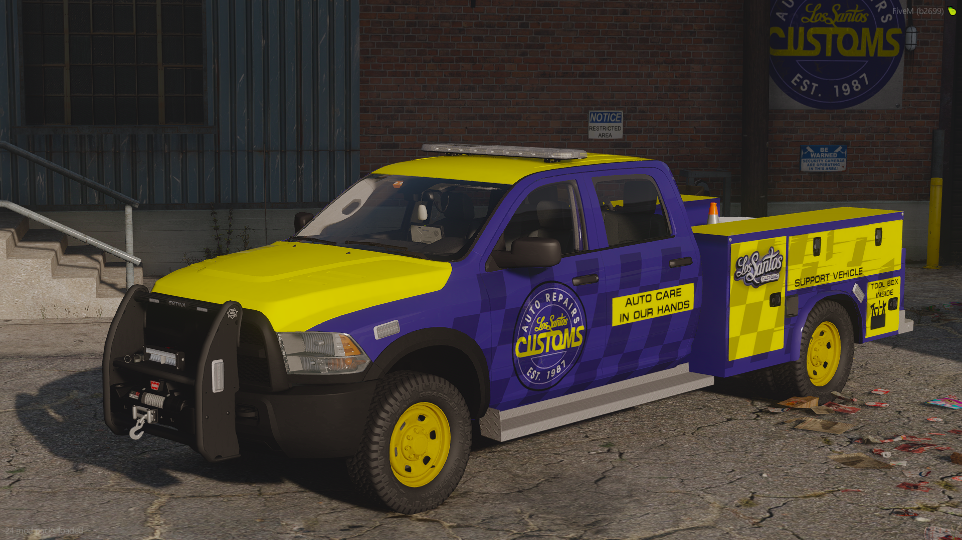 2016 multi purpose utility truck + script – TrooperCorentin