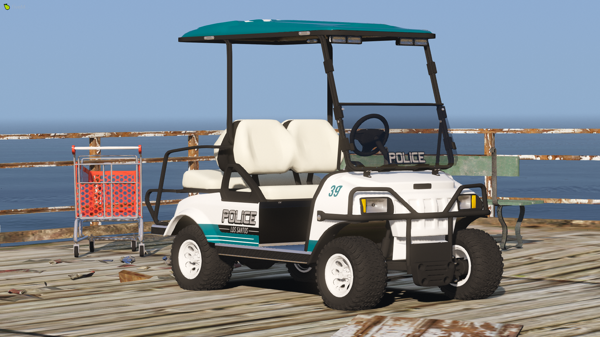 Police Golf Cart – TrooperCorentin