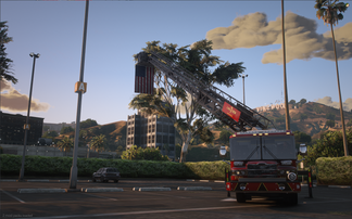 mid-mount ladder firetruck – TrooperCorentin